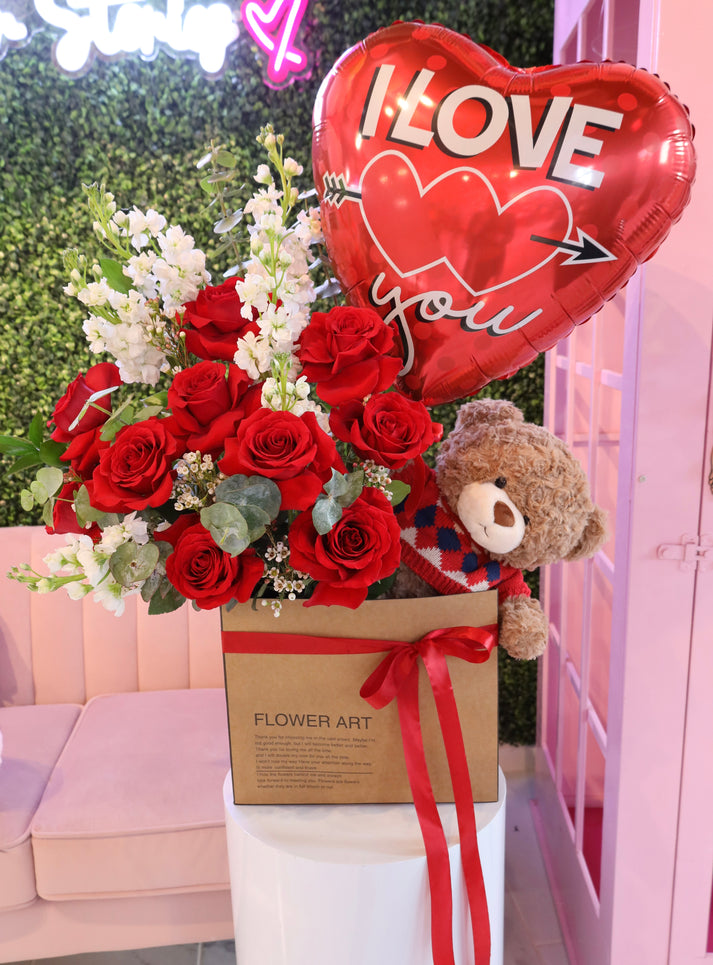 Full Of Love Box – Rhoslyn Florist