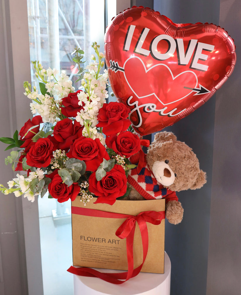 Full Of Love Box – Rhoslyn Florist